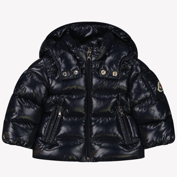 Moncler Maya Baby Jongens Winterjas Navy – Superstellar